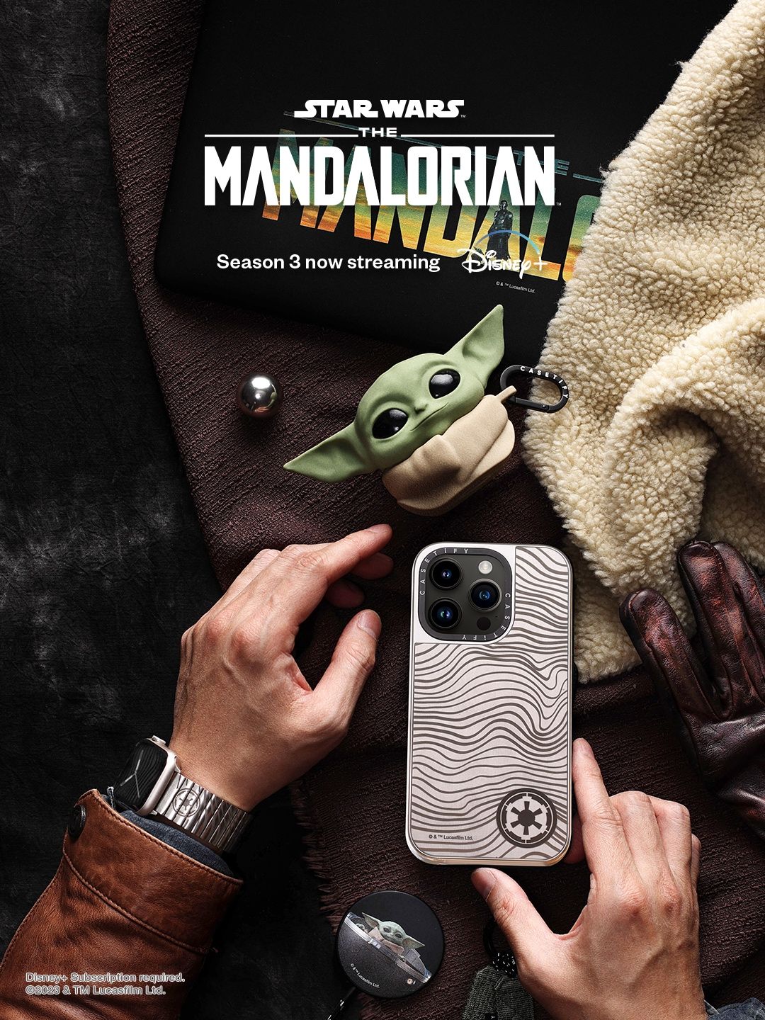 The Mandalorian Grogu Collectible AirPods Pro 2 Case - CASETiFY (TH)